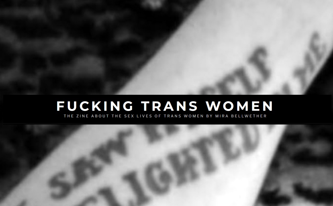 FUCKING TRANS WOMEN - the zine about the sex lives of trans women by ...